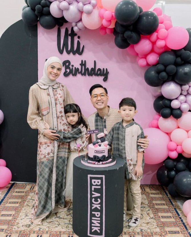 Genap 5 Tahun, Ini Potret Perayaan Ultah Uti Putri Nycta Gina yang Bertema Blackpink