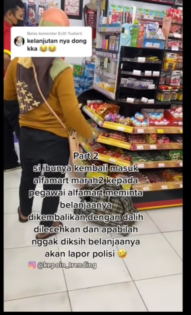 Viral Wanita Tak Mau Bayar Belanjaan di Minimarket, Alasannya Bikin Heran | merdeka.com