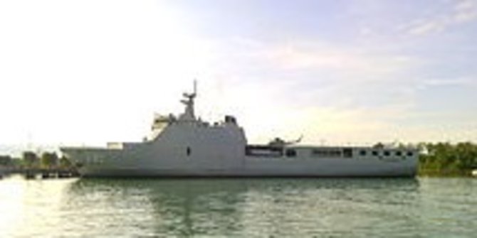 Potret Kapal Perang TNI AL yang Disediakan untuk Mudik Gratis, Ini Rutenya | merdeka.com