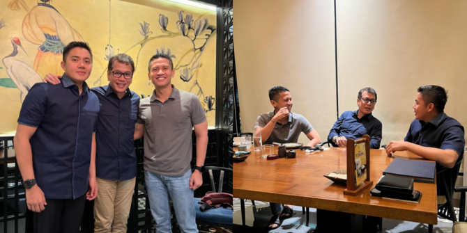 Reuni Kompol Syarif-Mayor Teddy dengan Eks Menteri, Didoakan jadi ...