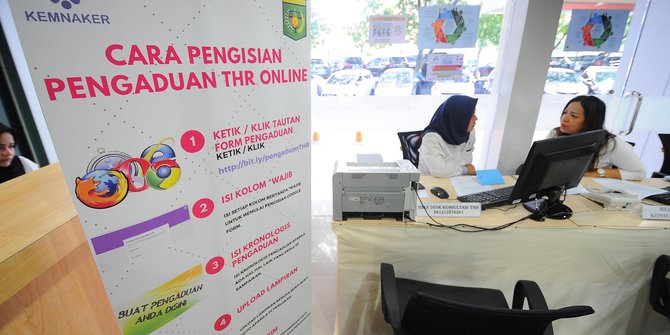 Disnaker Kota Tangerang Terima 57 Aduan Pekerja Terkait THR | merdeka.com