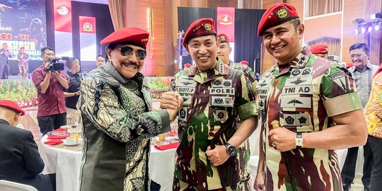 VIDEO: Momen Langka AM Hendropriyono di HUT Kopassus, Salam Komando ...