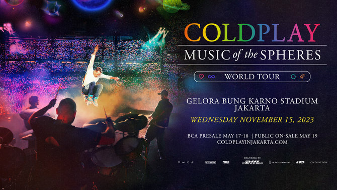 Ini Daftar Harga Tiket Konser Coldplay di Jakarta 15 November 2023
