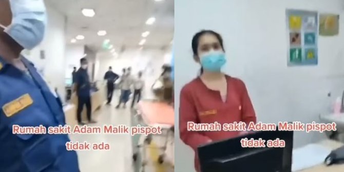 Pispot Tak Tersedia, Keluarga Pasien Marah-marah di RS Adam Malik Medan | merdeka.com
