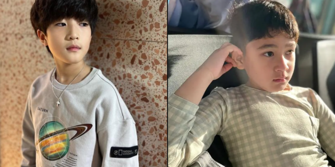 Disebut Mirip, Intip Potret Gaya Rafathar Malik Ahmad dan Choi Jiwon ...