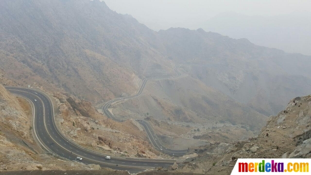 Foto : Menikmati kesejukan Taif di Makkah, mirip Puncak Bogor | merdeka.com
