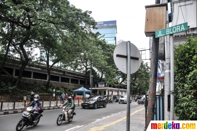 Foto : Jalan Blora Dicanangkan Jadi Zona Rendah Emisi | merdeka.com
