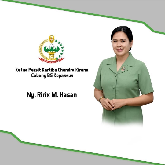 Potret Cantik Ririx M. Hasan,Istri Mayjen TNI Mohamad Hasan Kini jadi ...