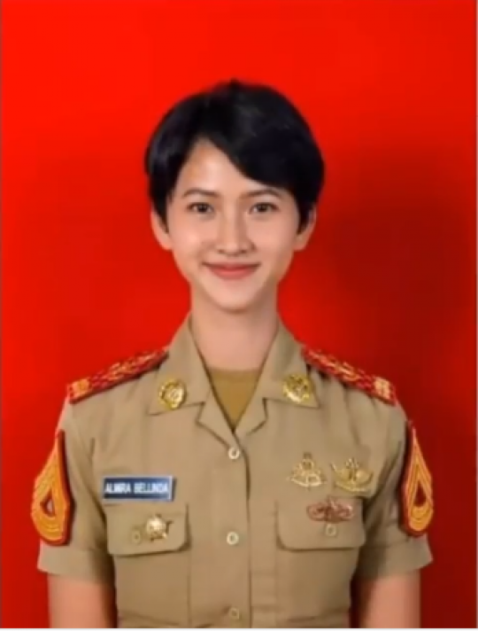 Transformasi Gadis Cantik jadi Taruni Tangguh, Pesonanya Bikin Gak Kedip