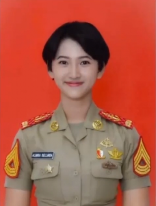 Transformasi Gadis Cantik jadi Taruni Tangguh, Pesonanya Bikin Gak Kedip