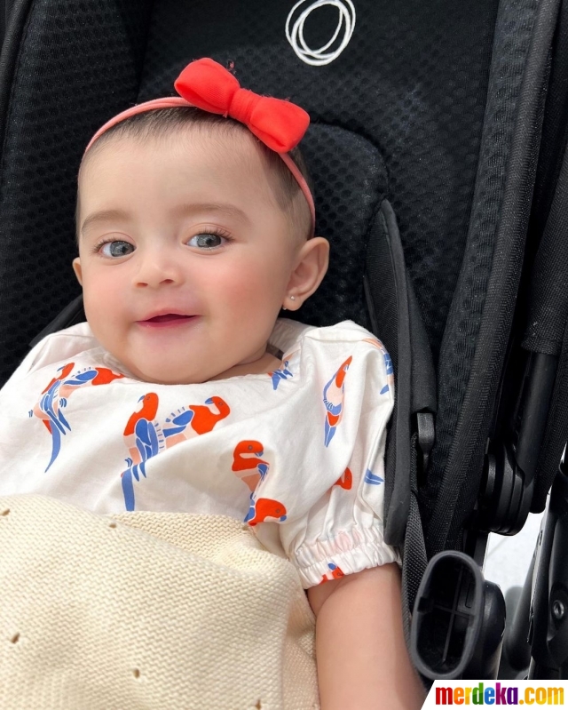 Foto : 6 Potret Terbaru Baby Guzel Anak Ali Syakieb dan Margin, Warna ...