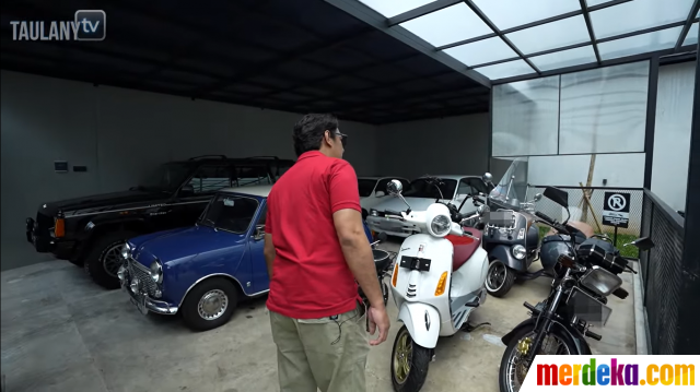 Foto : Terpisah dari Rumah, Intip Garasi Desta Taruh Koleksi Mobil dan ...