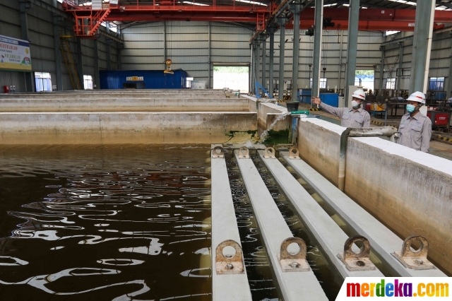 Foto : Intip Produksi Bantalan Rel Kereta Cepat Jakarta-Bandung ...