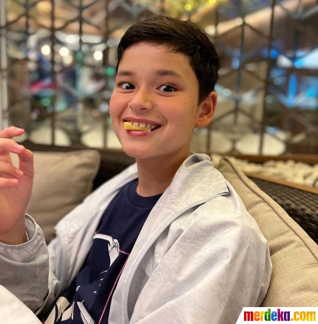 Foto : Potret Ganteng Putra Kedua Tamara Bleszynski yang Bernama Kenzou ...