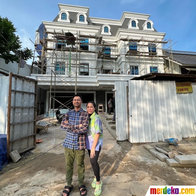 Foto : Potret Terbaru Pembangunan Rumah Raffi Ahmad dan Nagita, Disebut ...
