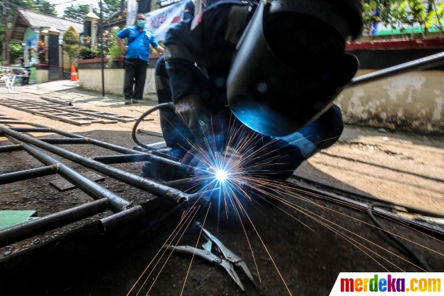 Foto : Pemprov DKI Gelar Pelatihan Las Gratis | merdeka.com
