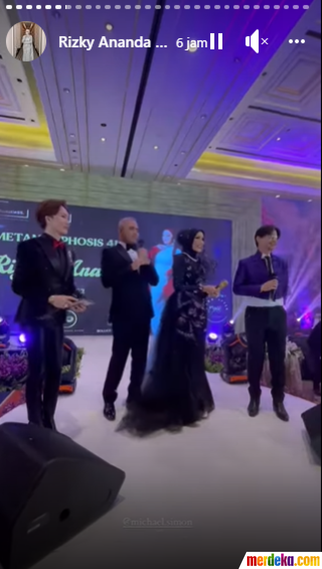 Foto : Dihadiri Artis Papan Atas, Intip Potret Mewah Ultah Bos Kosmetik Rizky Ananda Musa ...