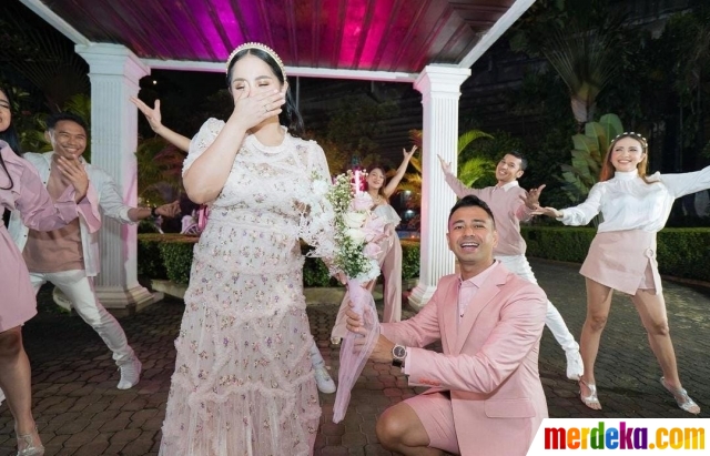 Foto : Cantiknya Nagita Slavina di Wedding Anniversary Ke-8 Bersama Raffi Ahmad, Ini Fotonya ...