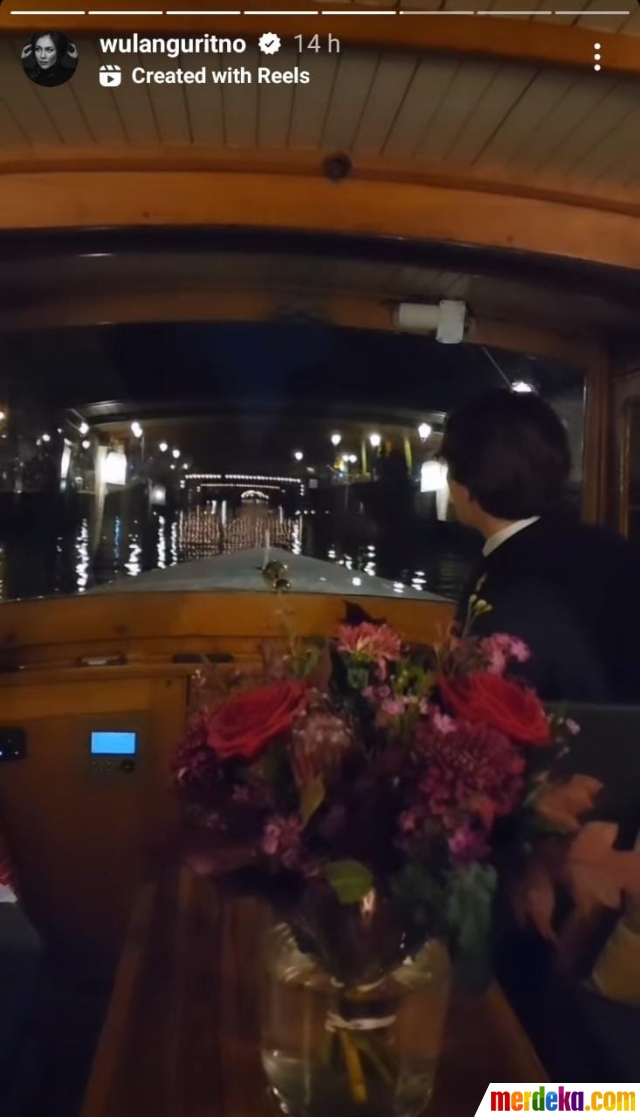 Foto : Potret Wulan Guritno Liburan Bareng Pacar di Belanda, Pelukan ...