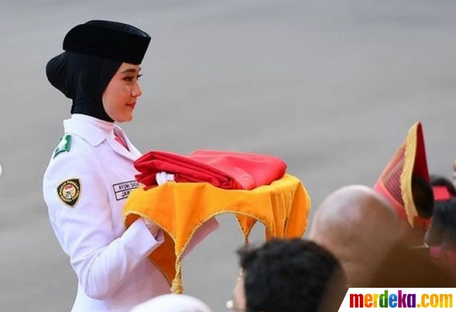 Foto : Potret Cantik Ayumi Sasaki Paskibraka Keturunan Jepang, Netizen 'Masyaallah Cantik ...