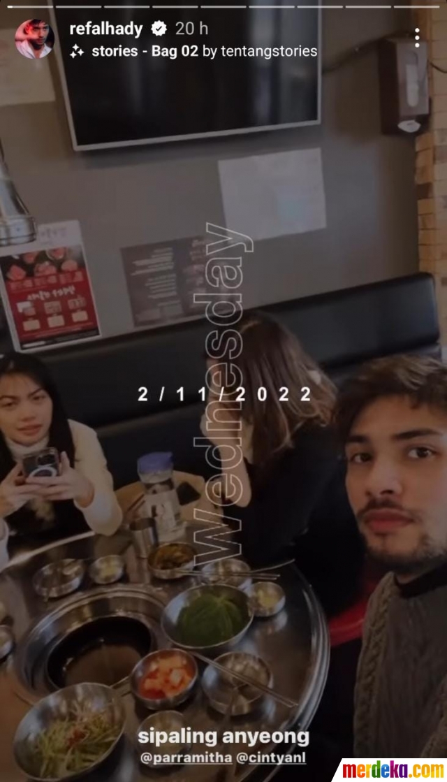 Foto : Deretan Foto Refal Hady di Korea Selatan, Netizen 'Park Seo Joon Kenapa Brewokan ...