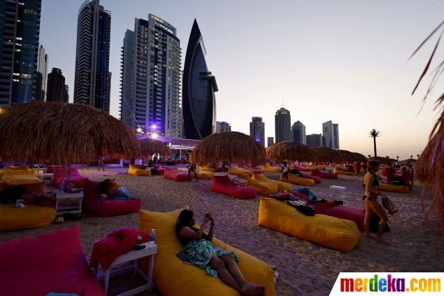 Foto : Keindahan Pantai Doha yang Semakin Ramai Jelang Piala Dunia 2022 ...