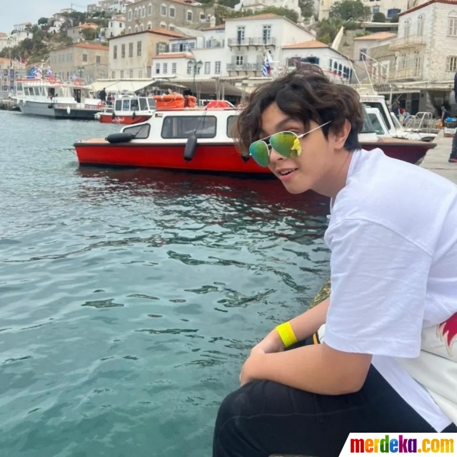 Foto : Deretan Foto Ganteng Cannavaro Putra Bungsu Eko Patrio, Kini Beranjak Remaja | merdeka.com