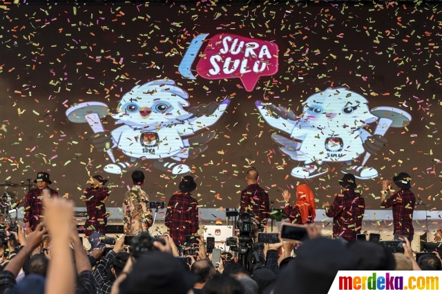 Foto : Inilah Sura dan Sulu, Jalak Bali si Maskot Pemilu 2024 | merdeka.com