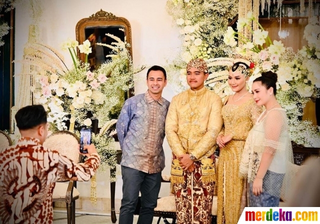 Foto : 7 Potret Cantik Nagita Slavina di Pernikahan Kaesang Pangarep Sukses Curi Perhatian ...