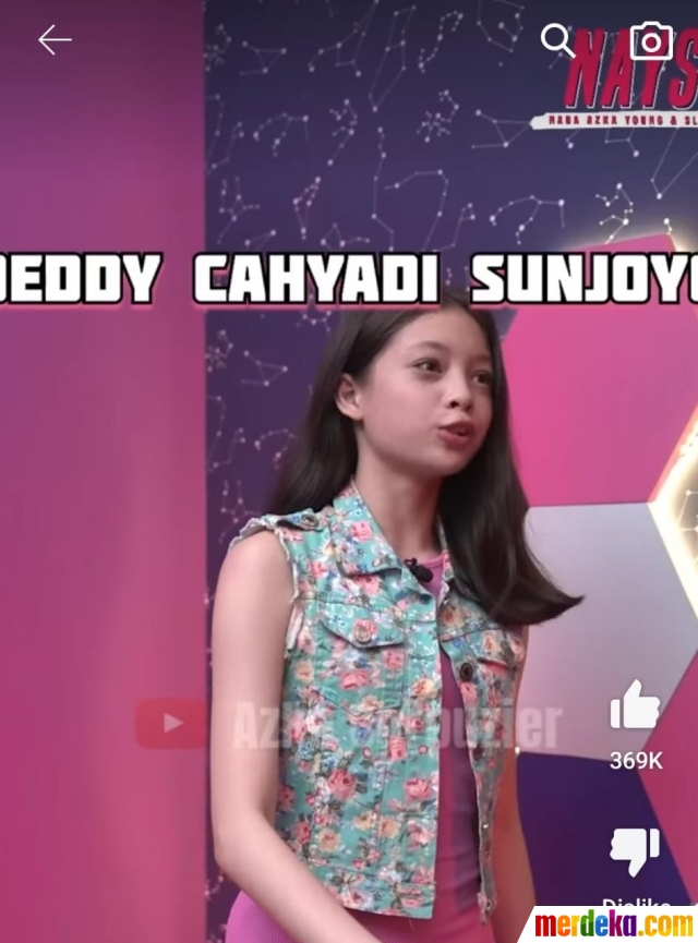 Foto : Azka Corbuzier Syok Dengar Nama Asli Sang Ayah, Wajahnya Melongo Buat Deddy Senyum ...