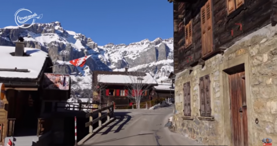 Intip Keindahan Desa Albinen di Swiss, Pemandangan Cantik Penduduknya ...