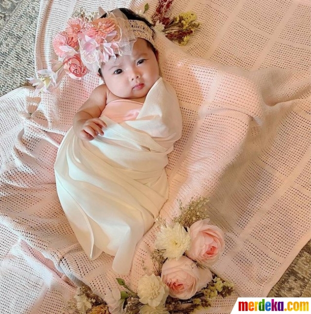Foto : Cantik! Potret Baby Noor Izzah Anak Fikoh LIDA & Fomal, Wajahnya ...