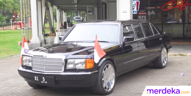 Foto : Potret Mobil Mercy Terakhir yang Dipakai Soeharto hingga Lengser ...
