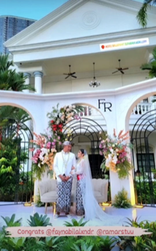 Usung Tema Adat Jawa, Intip Momen Pernikahan Fay Nabila dan Rama Restu