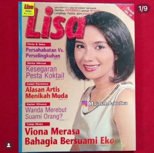 Foto : 7 Potret Lawas Viona Istri Eko Patrio Jadi Model Majalah, Cantiknya Tak Lekang Waktu ...