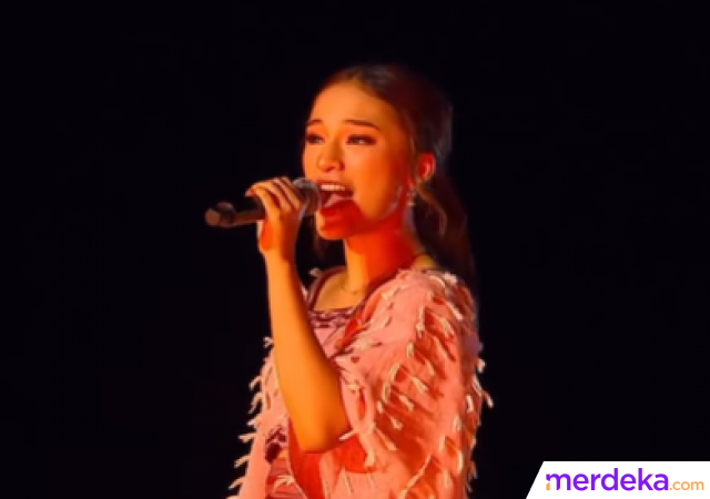 Foto : Tampil Memesona di Welcoming Dinnner KTT ASEAN 2023, Intip Potret Cantik Maysha Jhuan ...