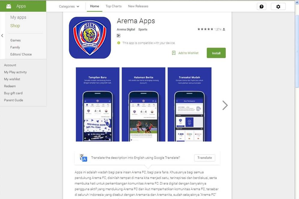 Malang - Merdeka.com | Arema Cronus luncurkan Arema Apps