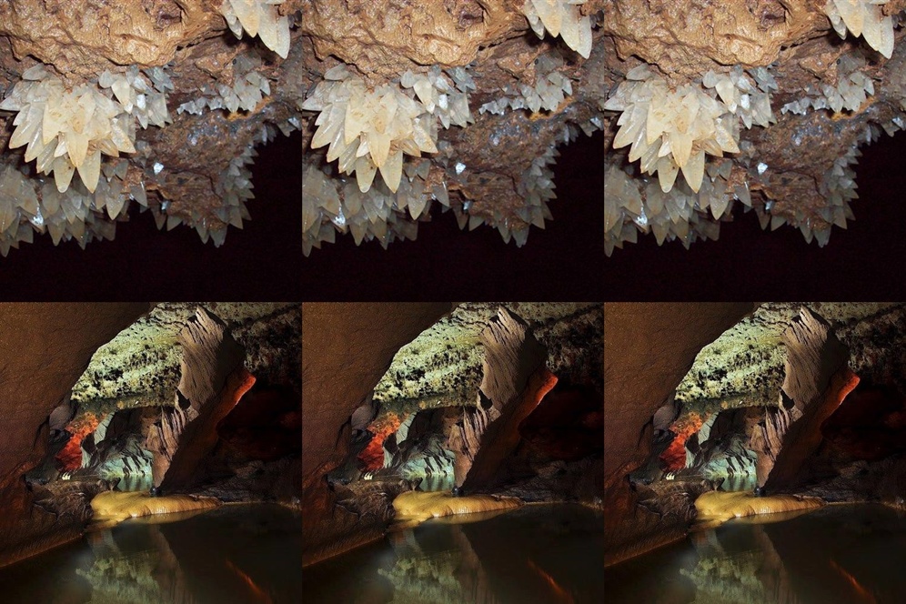 Malang - Merdeka.com | Menjelajahi keindahan bawah tanah Goa Lo-Bangi