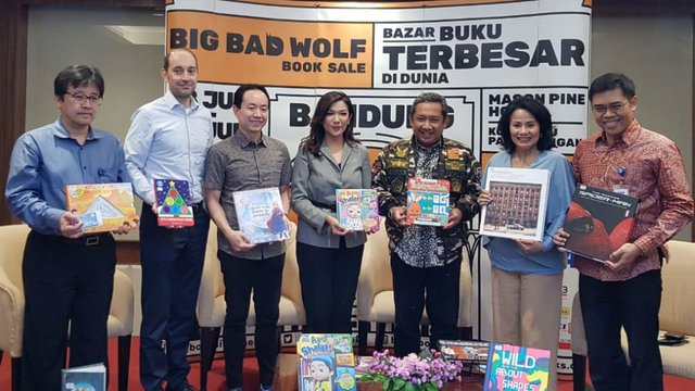Bazar Buku Big Bad Wolf Hadir di Bandung Mulai Akhir Pekan ini | Berita ...