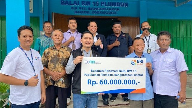 Kanca BRI Adisucipto Salurkan Dana CSR untuk 3 Lokasi di Banguntapan ... Kanca BRI Adisucipto Salurkan Dana CSR untuk 3 Lokasi di Banguntapan ...