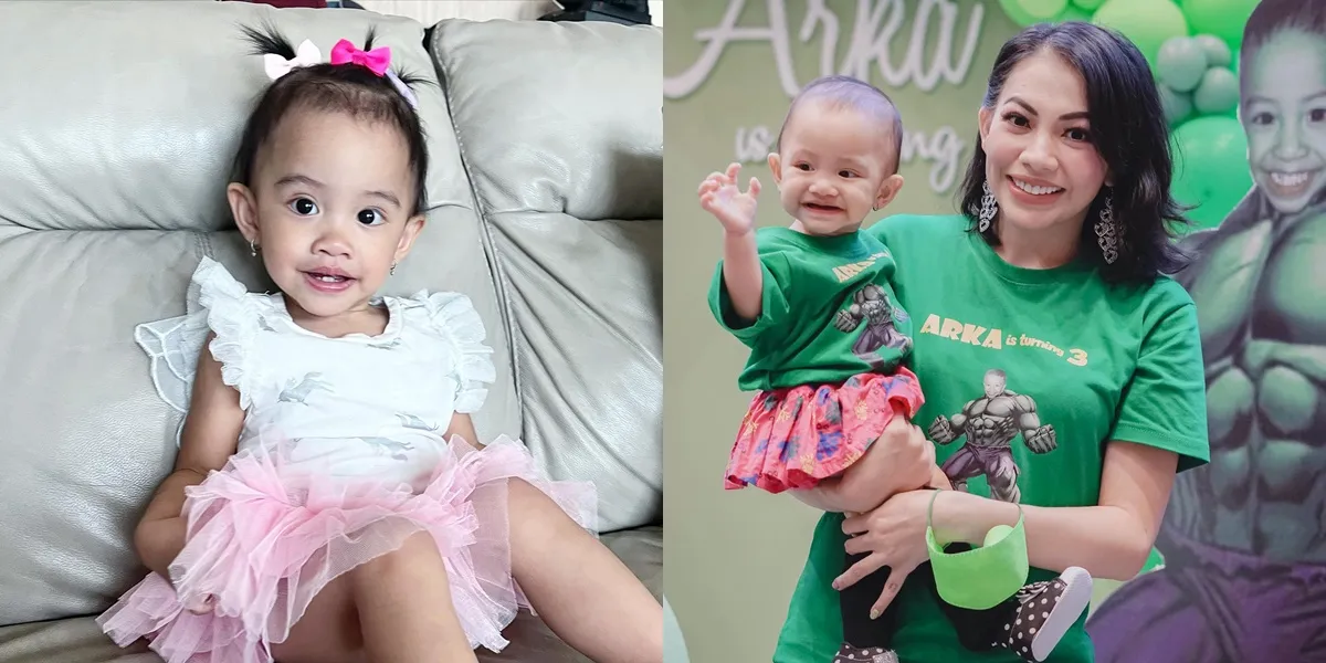 7 Potret Anak Bungsu Kezia Karamoy yang Jarang Tersorot, Umur Sudah 1 Tahun - Wajah Mirip Ibunya ...