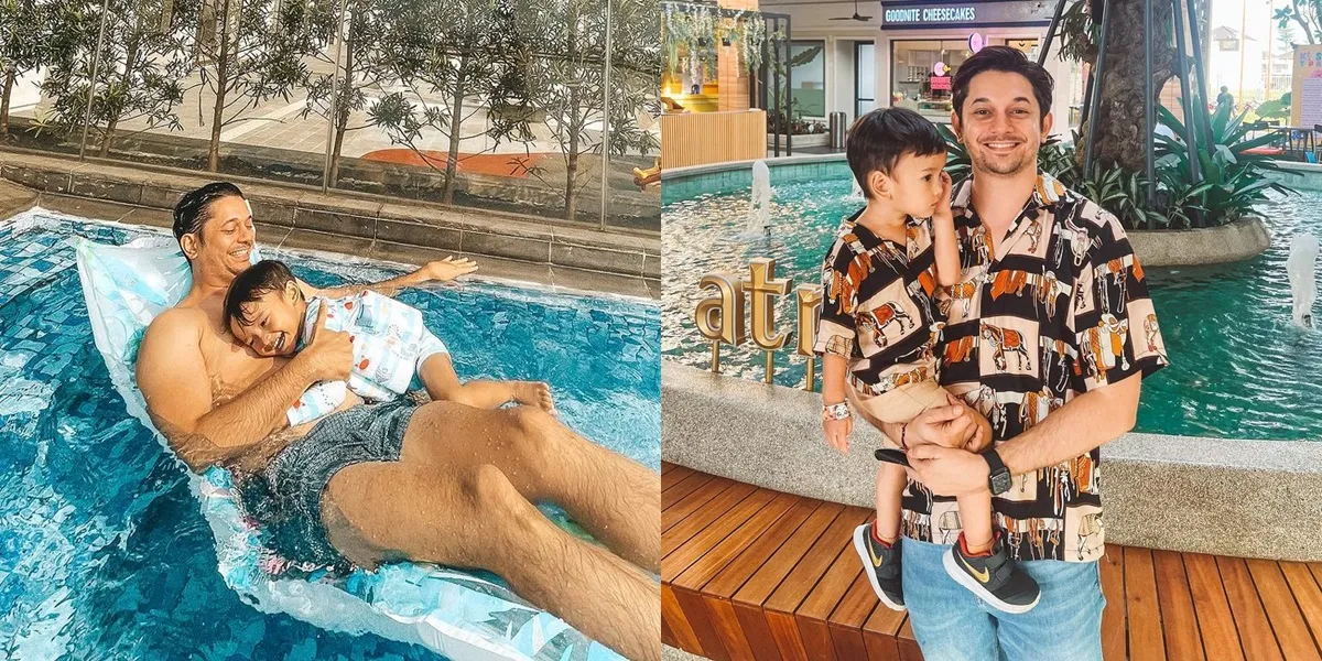 7 Potret Andrew Andika Bareng Anak, Hot Daddy Banget - KapanLagi.com