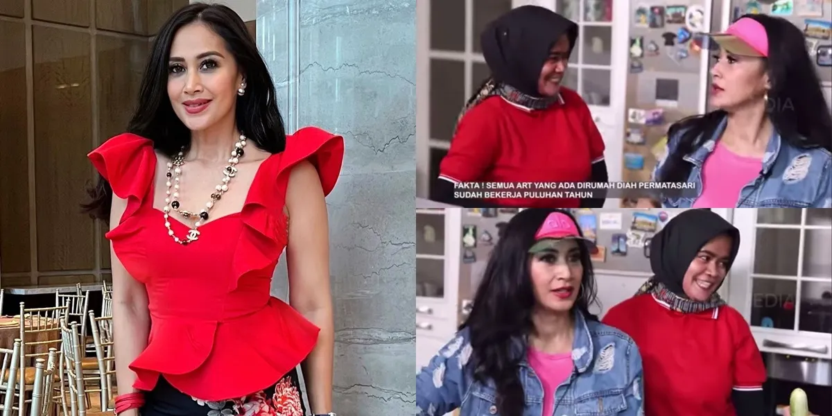 7 Potret Diah Permatasari Bareng ART yang Sudah Bekerja 17 Tahun, Cuti via Email - Kedekatannya ...