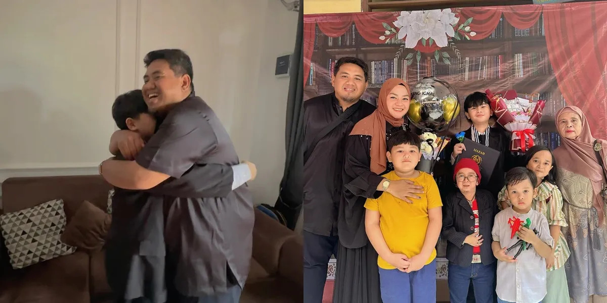 7 Potret Ivander Haykal Anak Daus Mini Bareng Ayah Sambungnya, Sayangnya Tulus - KapanLagi.com