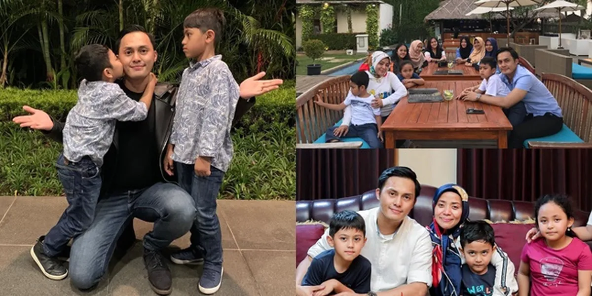 9 Potret Kebersamaan Fadel Islami dan Anak-Anak Muzdalifah, Begitu ...