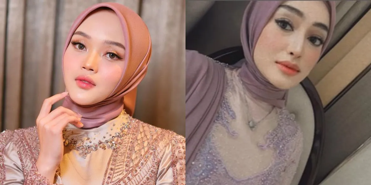 Adu Gaya Putri Delina dan Santyka Fauziah Pacar Sule di Nikahan Mahalini dan Rizky Febian ...