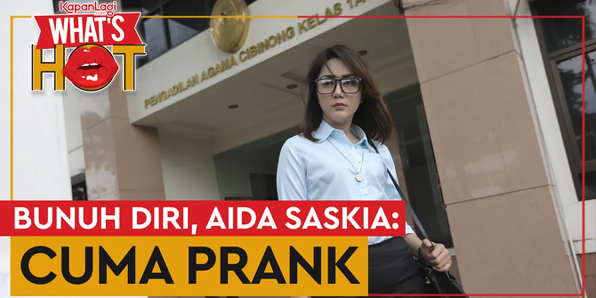 Aida Saskia Prank Bunuh Diri di Dalam Mobil - KapanLagi.com