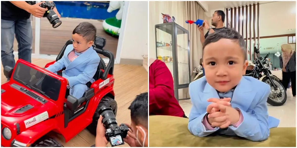 Antusiasme Rayyanza Saat Syuting, Momen yang Bikin Netizen Terpesona - KapanLagi.com