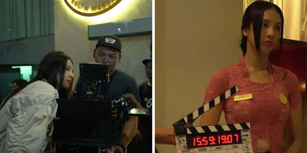 Anya Geraldine Bagikan Potret Dibalik Layar Saat Jadi Tukang Pijat di Film Terbarunya ...
