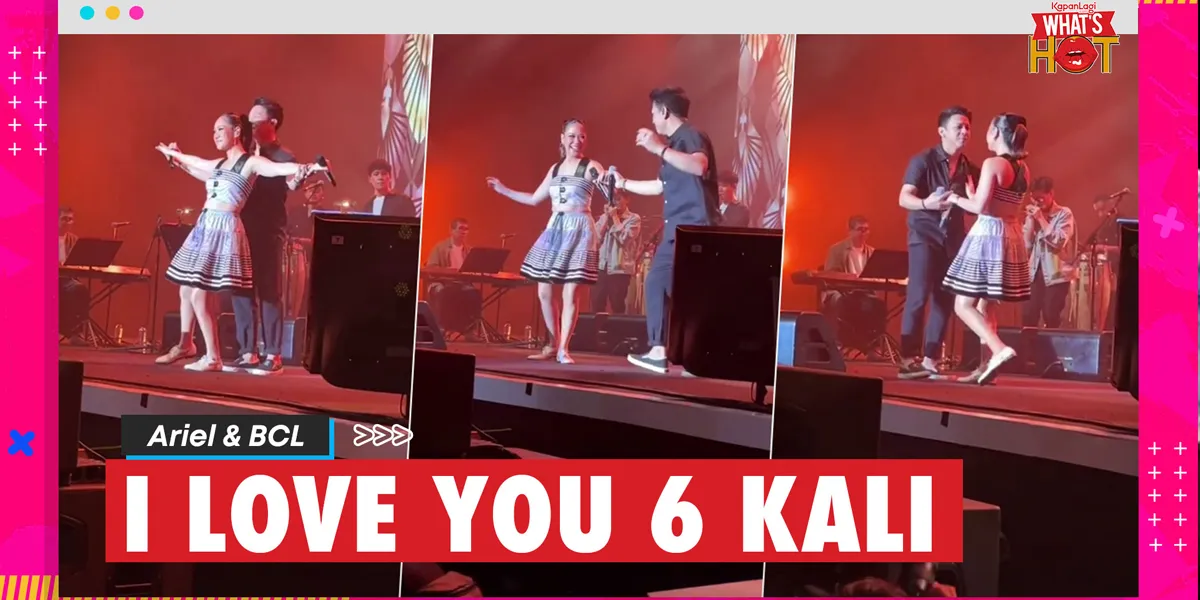 Ariel & BCL Dansa Di Java Jazz 2023: Bilang 'I Love You' 6 Kali ...